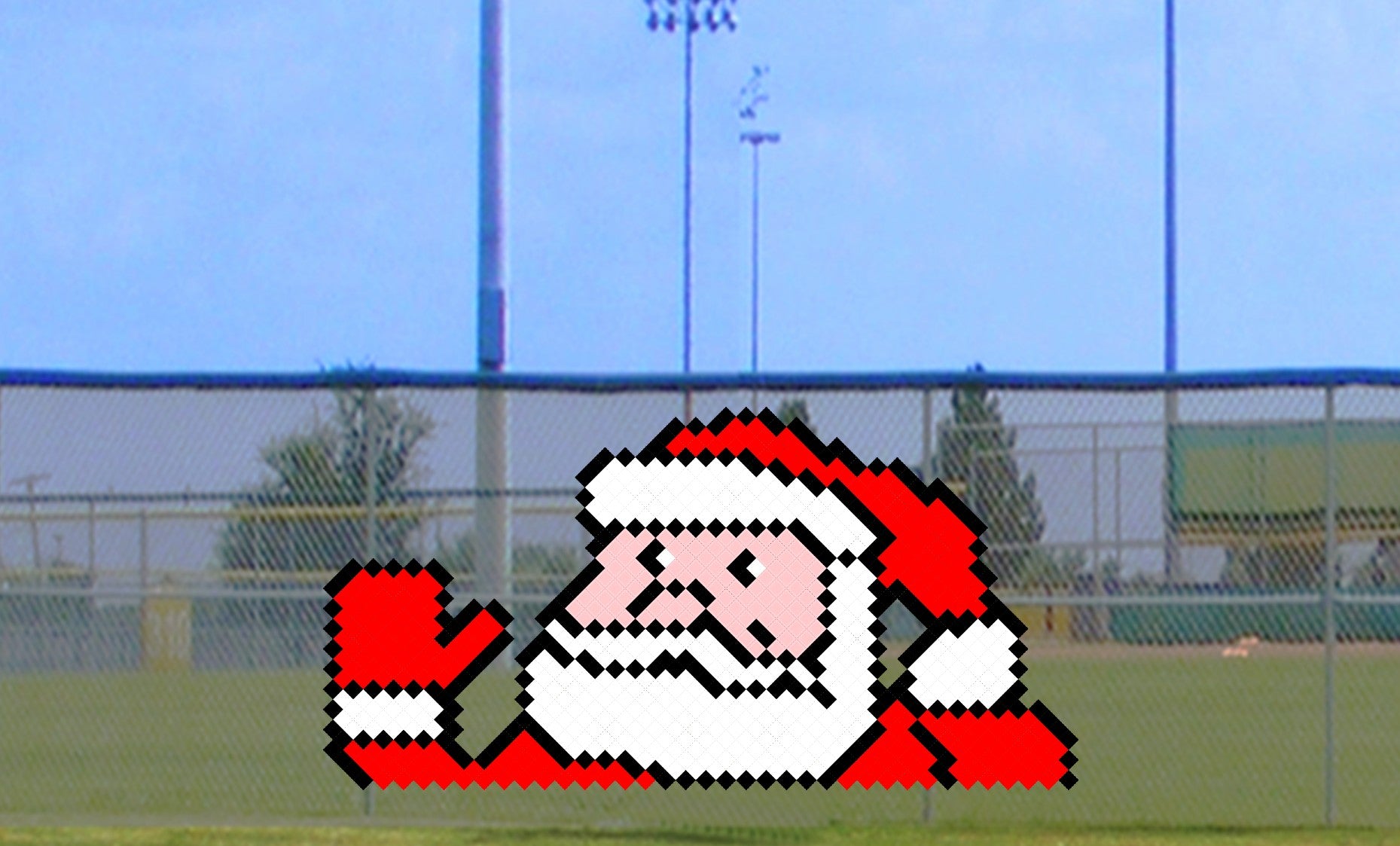6' X 10' Santa Claus – Put-In-Cups